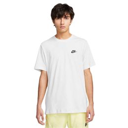 Nike - "Club" T-Shirt f&uuml;r Herren (Wei&szlig;)