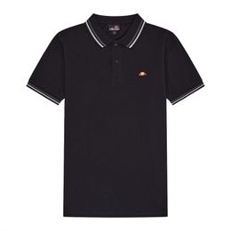 Ellesse - "Rooks" Poloshirt f&uuml;r Herren (Schwarz/Grau)