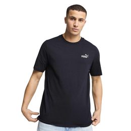 Puma - "Essentials" T-Shirt f&uuml;r Herren (Marine)