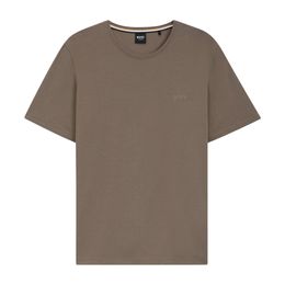 BOSS - "Mix&Match" T-Shirt f&uuml;r Herren, kurz&auml;rmlig (Braun)