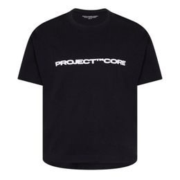 Jack & Jones Jack And Jones - "Project Core" T-Shirt f&uuml;r Herren (Schwarz)