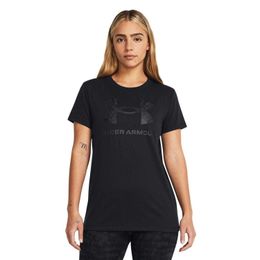 Under Armour - "Sportstyle" T-Shirt f&uuml;r Damen, kurz&auml;rmlig (Schwarz)