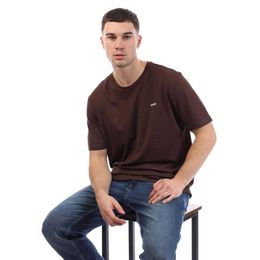 Hugo - "Dero 99" T-Shirt f&uuml;r Herren, Baumwolle, Regul&auml;r (Braun)