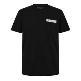 Original Penguin - T-Shirt f&uuml;r Herren, Brusttasche (Schwarz)