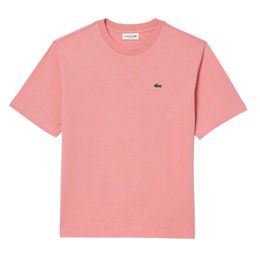 Lacoste - T-Shirt f&uuml;r Damen, Pima-Baumwolle (aus Peru), leger (Pink)