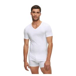 BOSS - T-Shirt f&uuml;r Herren, Schmal (2er-Pack) (Wei&szlig;)