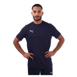 Puma - "TeamFINAL Casuals" T-Shirt f&uuml;r Herren (Marine)