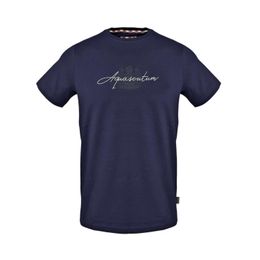 Aquascutum - T-Shirt f&uuml;r Herren (Marine)