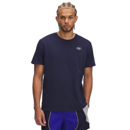Under Armour - T-Shirt f&uuml;r Herren, Schwer, Lose (Blau)