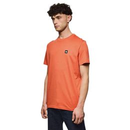 Weekend Offender - "Beach Badge" T-Shirt f&uuml;r Herren (Orange)