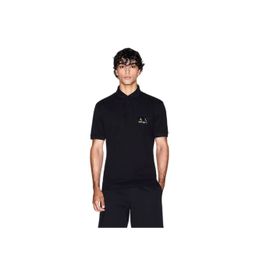 Armani Exchange Herren-Polohemd mit Aufn&auml;her