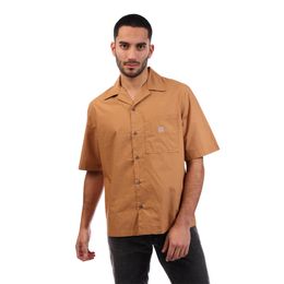 Diesel - "Cuban" Hemd f&uuml;r Herren, Hals Kerbe, Regul&auml;r (Braun)