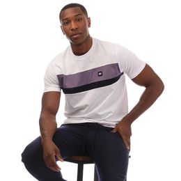 Weekend Offender - "Crossword" T-Shirt f&uuml;r Herren (Wei&szlig;)