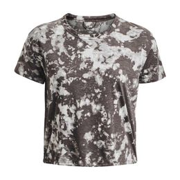 Under Armour - "Run Trail" T-Shirt f&uuml;r Damen, Regul&auml;r (Grau)