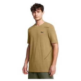 Under Armour - "HeatGear" T-Shirt f&uuml;r Herren, Nahtlos, Regul&auml;r (Braun)