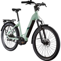 Z&uuml;ndapp Z&uuml;ndapp X850 Trekking E Bike 27,5 Zoll Pedelec 165-185 cm City Trekking Fahrrad Riemenantrieb Elektrofahrrad 550Wh 7 Gang
