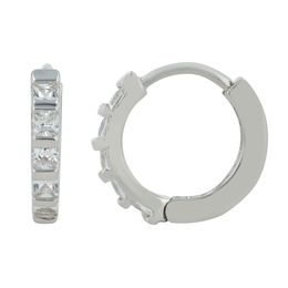 Adelia&acute;s Paar Creolen ADELIA&acute;S "Ohrringe &ndash; Creole aus 925 Silber", Damen, Gr. Damen, Silber 925 (Sterlingsilber), silber, Ohrringe, Sch&ouml;ne Geschenkidee zum einfach so