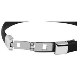 Adelia&acute;s Armband ADELIA&acute;S "Armband &ndash; Silikonarmband aus Silikon 19 cm", schwarz, Armb&auml;nder, Damen, 19cm, Synthetik, Armband, Ideal zum Verschenken &ndash; schlicht und stilvoll