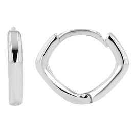 Adelia&acute;s Klappcreolen ADELIA&acute;S "Ohrringe &ndash; Klappcreole aus 925 Silber", Damen, Gr. Damen, Silber 925 (Sterlingsilber), silber, Ohrringe Klappcreolen, Zum Verschenken an Menschen, die Ihnen am Herzen liegen