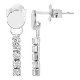 Adelia&acute;s Kettenanh&auml;nger ADELIA&acute;S "Anh&auml;nger aus 925 Silber mit Zirkonia", silber, Schmuckanh&auml;nger, Damen, Silber 925 (Sterlingsilber), Kettenanh&auml;nger, Ein Geschenk, das Freude macht