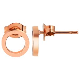 Adelia&acute;s Paar Ohrh&auml;nger ADELIA&acute;S "Ohrringe &ndash; Ohrstecker aus Edelstahl", Damen, Gr. Damen, Edelstahl, gold, Ohrringe, Ideal als Geschenk f&uuml;r besondere Anl&auml;sse