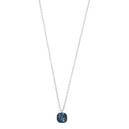 Adelia&acute;s Kette ohne Anh&auml;nger ADELIA&acute;S "Halskette mit Anh&auml;nger &ndash; aus Edelstahl", blau (silber), Halsketten, Damen, 45cm, Edelstahl, Geschenkidee: zeitlos und vielseitig
