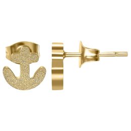 Adelia&acute;s Paar Ohrh&auml;nger ADELIA&acute;S "Ohrringe &ndash; Ohrstecker aus Edelstahl", Damen, Gr. Damen, Edelstahl, gold, Ohrringe, Geschenkidee: zeitlos und vielseitig