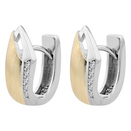 Adelia&acute;s Klappcreolen ADELIA&acute;S "Ohrringe &ndash; Klappcreole aus 925 Silber", Damen, Gr. Damen, Silber 925 (Sterlingsilber), silber, Ohrringe Klappcreolen, Ein kleines Geschenk mit gro&szlig;er Wirkung
