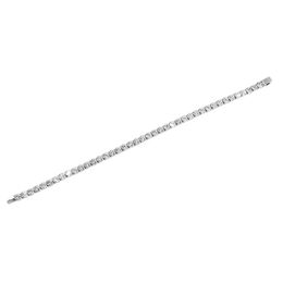 Adelia&acute;s Gliederarmband ADELIA&acute;S "Armband &ndash; Gliederarmband aus Edelstahl mit Strass 21 cm", silber, Armb&auml;nder, Damen, 21cm, Edelstahl, Gliederarmband, Perfekt als Geschenk f&uuml;r besondere Menschen