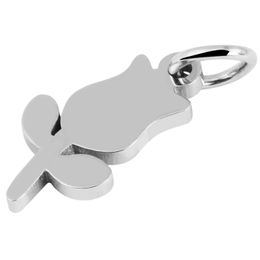 Adelia&acute;s Kettenanh&auml;nger ADELIA&acute;S "Anh&auml;nger &ndash; Blume Anh&auml;nger aus Edelstahl", silber, Schmuckanh&auml;nger, Damen, Edelstahl, Kettenanh&auml;nger, Ideal zum Verschenken &ndash; schlicht und stilvoll