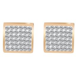 Adelia&acute;s Paar Ohrh&auml;nger ADELIA&acute;S "Ohrringe &ndash; Ohrstecker aus Edelstahl", Damen, Gr. Damen, Edelstahl, gold, Ohrringe, Eine sch&ouml;ne Geschenkidee f&uuml;r jeden Anlass