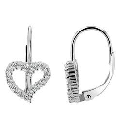 Adelia&acute;s Kettenanh&auml;nger ADELIA&acute;S "Anh&auml;nger &ndash; Herz Herzanh&auml;nger aus 925 Silber", silber, Schmuckanh&auml;nger, Damen, Silber 925 (Sterlingsilber), Kettenanh&auml;nger, Ideal als Geschenk &ndash; dezent und elegant