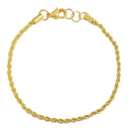 Adelia&acute;s Armband ADELIA&acute;S "Armband aus Edelstahl 18 cm", gold, Armb&auml;nder, Damen, 18cm, Edelstahl, Armband, Ein Geschenk, das Freude macht