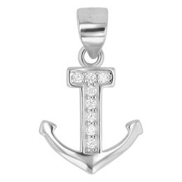 Adelia&acute;s Kettenanh&auml;nger ADELIA&acute;S "Anh&auml;nger aus 925 Silber mit Zirkonia", silber, Schmuckanh&auml;nger, Damen, Silber 925 (Sterlingsilber), Kettenanh&auml;nger, Zum Verschenken &ndash; ideal zum Valentinstag