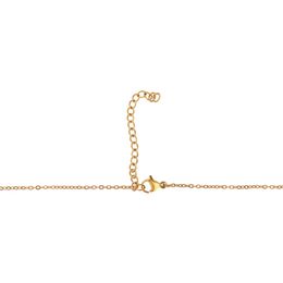Adelia&acute;s Kette ohne Anh&auml;nger ADELIA&acute;S "Halskette mit Anh&auml;nger &ndash; aus Edelstahl", gold, Halsketten, Damen, 43cm, Edelstahl, Zum Verschenken &ndash; passend f&uuml;r viele Anl&auml;sse