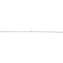 Adelia&acute;s Gliederkette ADELIA&acute;S "Halskette &ndash; Venezianerkette aus Edelstahl 60 cm", silber (schwarz), Halsketten, Damen, 60cm, Edelstahl, Gliederkette, Zum Verschenken &ndash; ideal zum Muttertag