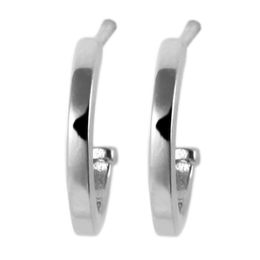 Adelia&acute;s Paar Ohrh&auml;nger ADELIA&acute;S "Ohrringe &ndash; Ohrstecker aus 925 Silber", Damen, Gr. Unisex, Silber 925 (Sterlingsilber), silber, Ohrringe, Perfekt zum Verschenken an besondere Menschen