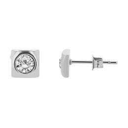 Adelia&acute;s Paar Ohrh&auml;nger ADELIA&acute;S "Ohrringe &ndash; Ohrstecker aus Edelstahl", Damen, Gr. Damen, Edelstahl, silber, Ohrringe, Perfekt als Geschenk f&uuml;r besondere Menschen