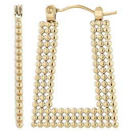 Adelia&acute;s Paar Creolen ADELIA&acute;S "Ohrringe &ndash; Creole aus Edelstahl", Damen, Gr. Damen, Edelstahl, gold, Ohrringe, Sch&ouml;ne Geschenkidee zum Jubil&auml;um