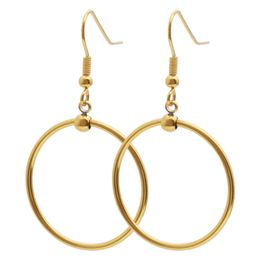 Adelia&acute;s Paar Ohrh&auml;nger ADELIA&acute;S "Ohrringe &ndash; Ohrh&auml;nger aus Edelstahl", Damen, Gr. Damen, Edelstahl, gold, Ohrringe, Ideal als Geschenk zum Geburtstag