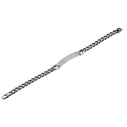 Adelia&acute;s Armband ADELIA&acute;S "Armband aus Edelstahl 20,5 cm", silber, Armb&auml;nder, Damen, 20cm, Edelstahl, Armband, Zum Verschenken &ndash; ideal zum Jubil&auml;um