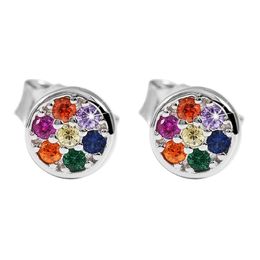 Adelia&acute;s Paar Ohrh&auml;nger ADELIA&acute;S "Ohrringe &ndash; Ohrstecker aus 925 Silber mit Zirkonia", Damen, Gr. Damen, Silber 925 (Sterlingsilber), silber, Ohrringe, Zum Verschenken &ndash; passend f&uuml;r viele Anl&auml;sse