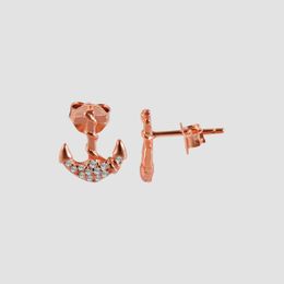 Adelia&acute;s Paar Ohrh&auml;nger ADELIA&acute;S "Ohrringe &ndash; Ohrstecker aus 925 Silber mit Zirkonia", Damen, Gr. Damen, Silber 925 (Sterlingsilber), gold, Ohrringe, Sch&ouml;ne Geschenkidee zum Muttertag