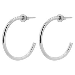 Adelia&acute;s Paar Ohrh&auml;nger ADELIA&acute;S "Ohrringe aus Titan", Damen, Gr. Damen, Titan, silber, Ohrringe, Ideal zum Verschenken &ndash; schlicht und stilvoll