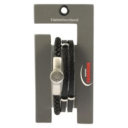 Adelia&acute;s Kettenanh&auml;nger ADELIA&acute;S "Anh&auml;nger &ndash; Gravuranh&auml;nger aus Leder", schwarz, Schmuckanh&auml;nger, Herren, Leder, Kettenanh&auml;nger, Ein Geschenk, das Freude macht