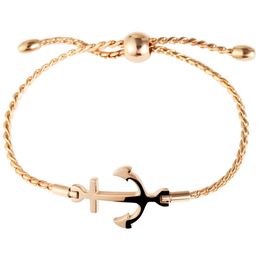 Adelia&acute;s Armband ADELIA&acute;S "Armband aus Edelstahl 22,5 cm", gold, Armb&auml;nder, Damen, 22cm, Edelstahl, Armband, Ideal als Geschenk &ndash; dezent und elegant