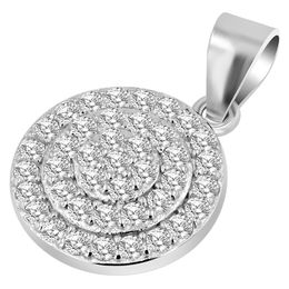 Adelia&acute;s Kettenanh&auml;nger ADELIA&acute;S "Anh&auml;nger aus 925 Silber mit Zirkonia", silber, Schmuckanh&auml;nger, Damen, Silber 925 (Sterlingsilber), Kettenanh&auml;nger, Ideal als Geschenk f&uuml;r besondere Anl&auml;sse