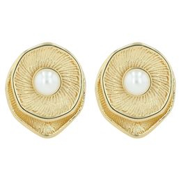 Adelia&acute;s Paar Ohrh&auml;nger ADELIA&acute;S "Ohrringe &ndash; Ohrstecker aus Edelstahl mit Perle", Damen, Gr. Damen, Edelstahl, gold (wei&szlig;), Ohrringe, Zum Verschenken an Menschen, die Ihnen am Herzen liegen
