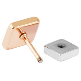 Adelia&acute;s Paar Ohrh&auml;nger ADELIA&acute;S "Ohrringe &ndash; Ohrstecker aus Edelstahl", Damen, Gr. Damen, Edelstahl, gold, Ohrringe, Sch&ouml;ne Geschenkidee zum Weihnachten