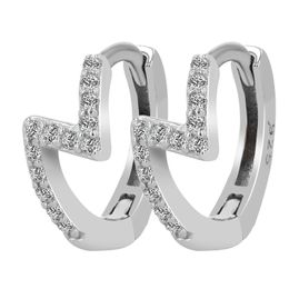 Adelia&acute;s Klappcreolen ADELIA&acute;S "Ohrringe &ndash; Klappcreole aus 925 Silber", Damen, Gr. Damen, Silber 925 (Sterlingsilber), silber, Ohrringe Klappcreolen, Sch&ouml;ne Geschenkidee zum Geburtstag